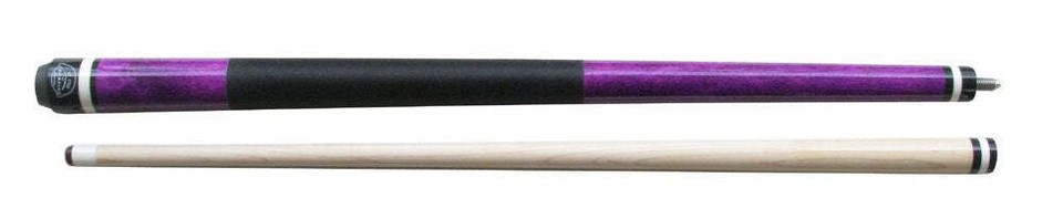 Champion ST8 Purple Pool Cue Stick -11.75mm Tip, Purple Pool case ...