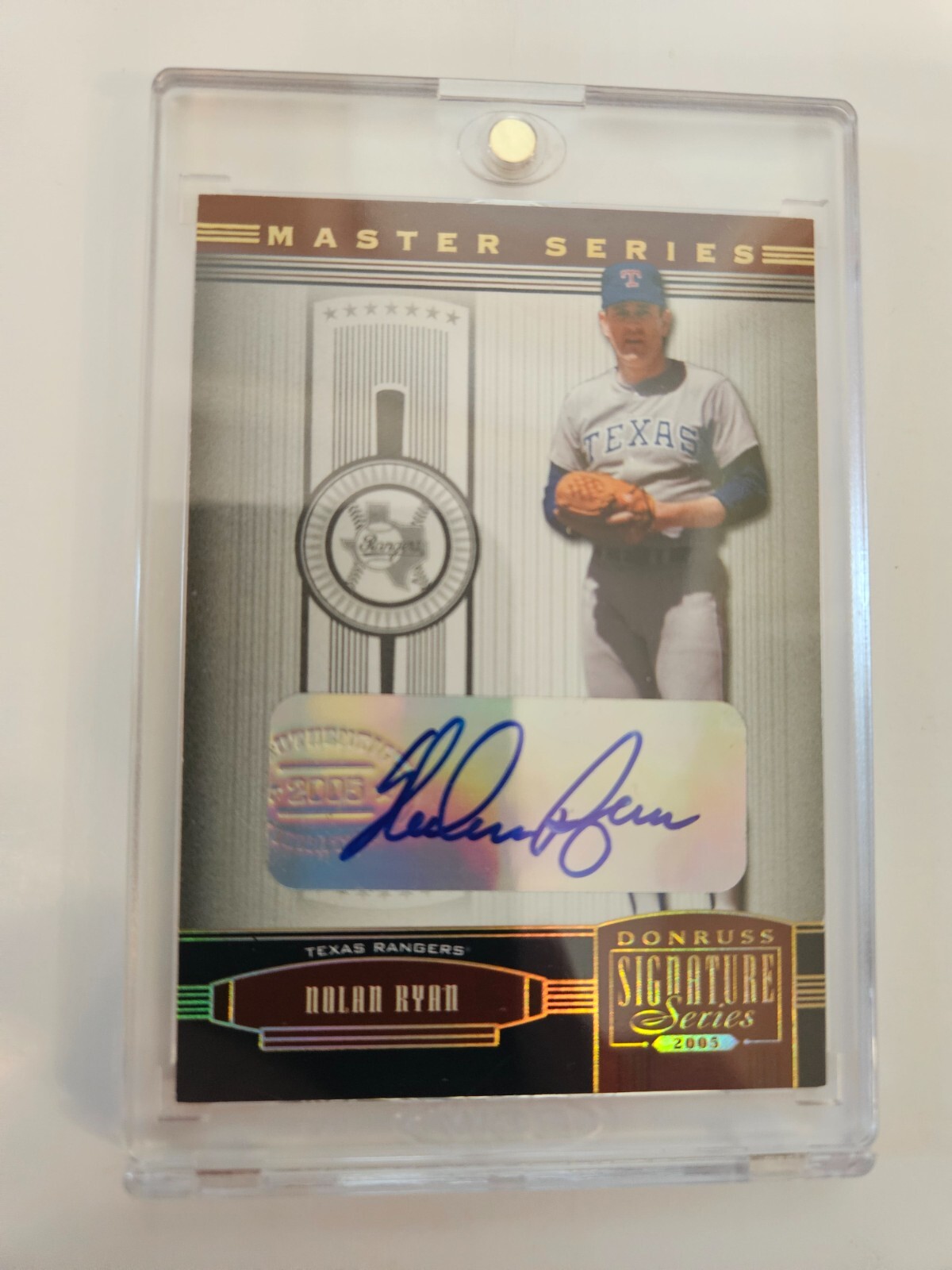 2005 Donruss Signature Series Masters Series Nolan Ryan Autograph #144 ...