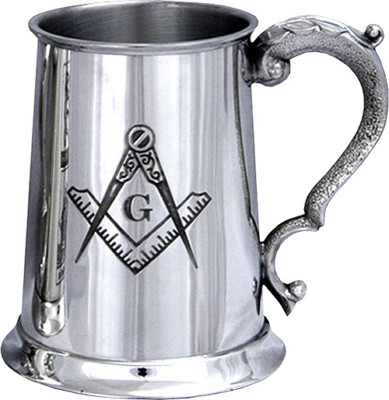 One Pint Masonic Hand Made English Pewter Tankard (ts335) | eBay UK