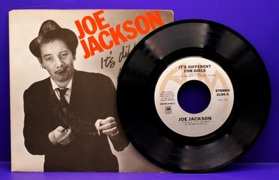 JOE JACKSON It's Different For Girls 45 RPM w/PS A&M 2186 NEAR MINT+ | eBay