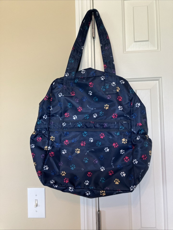 LUG Ranger XL Packable Travel Tote Bag Trolley Sleeve Puppy Paws VGUC ...