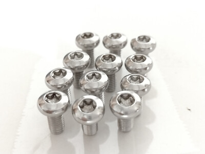 Pan Head Stainless Steel Torx Rotor Bolts M5x10 For Shimano Hope V4 E4 ...