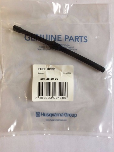 New OEM Husqvarna 501285902 Straight Fuel Line Hose for 140, 266 & 61 ...