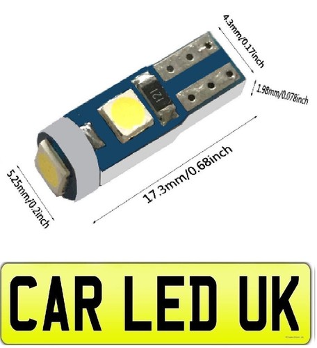 VW Type 2 Baywindow T2 T25 T3 Dashboard Speedo 3 x LED Bulbs Green ...