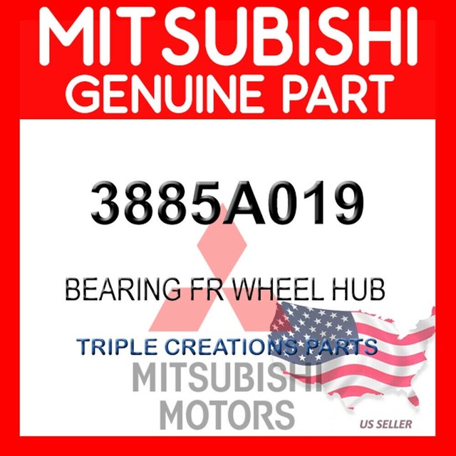 3885A019 Mitsubishi OEM Genuine Bearing FR Wheel Hub for sale online | eBay