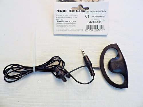Ear Piece for HARRIS PRO 2000 PROBE~NEW~ With or W/O Package ~ Earpiece ...