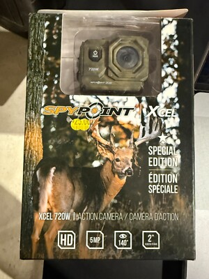 SpyPoint Xcel Special Edition XCEL 720W Action Camera 5MP 2" Screen ...