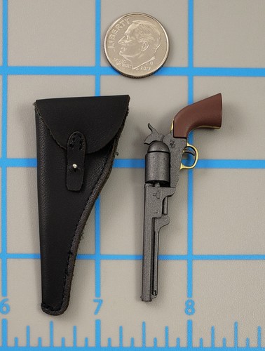DID John Dunbar US civil war union metal revolver 1/6 scale toys ...