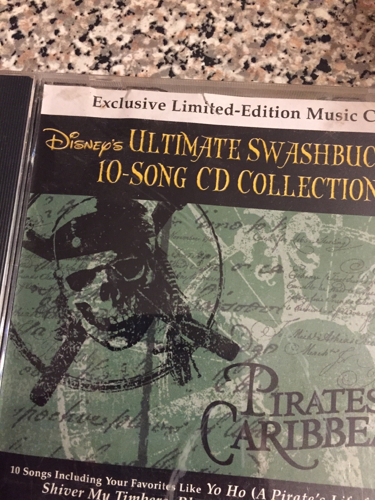 Disney's Ultimate Swashbuckler CD Pirates of the Caribbean Promo Not ...