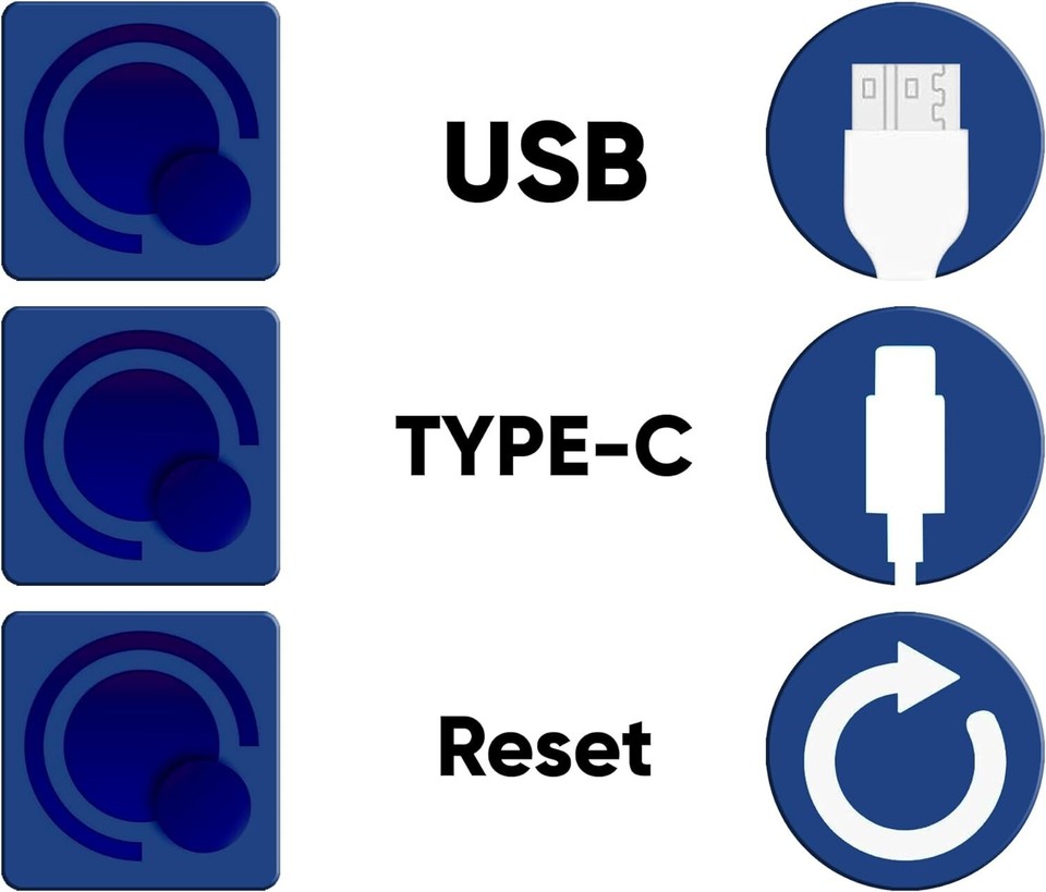 Capacitor Jump Starter Battery Booster Type C & USB Charge Port Vehicle ...