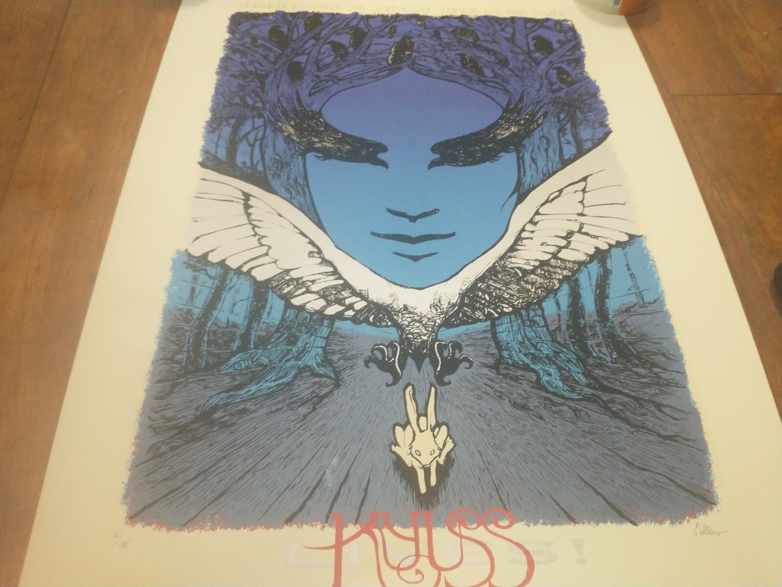 Rare Kyuss Lives 2011 Malleus Poster Signed & Numbered 61/156 27.5" X ...