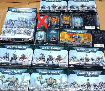 ⚔️ONE-CLICK WARHAMMER 40K - SPACE WOLVES - TRAITOR LEGION HUNTER ARMY ...