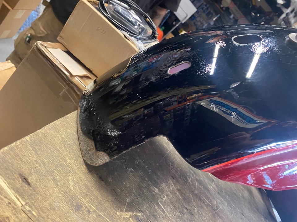 2006 Harley-Davidson Dyna Low Rider Paint Set | Red Black | Gas Tank ...