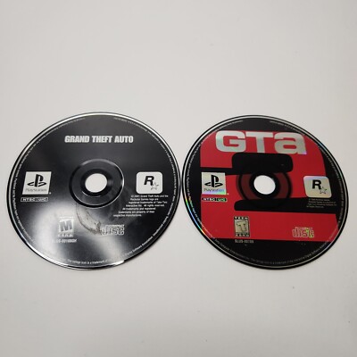 Grand Theft Auto Collectors' Edition (Sony PlayStation 1) PS1 GTA Discs ...
