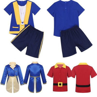 Boys Halloween Cosplay Prince Costume Outfit Party Fancy Dress Up Role ...