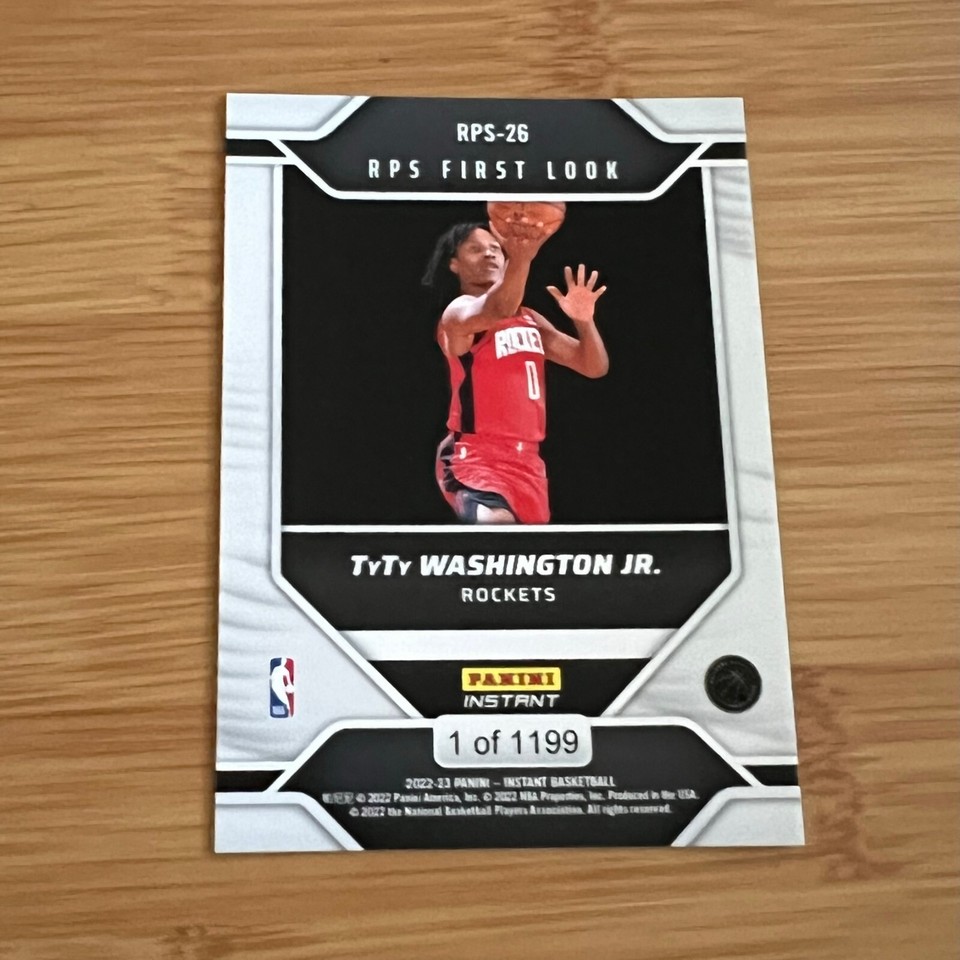 2022-23 Panini Instant RPS First Look #26 Tyty Washington Rockets | eBay