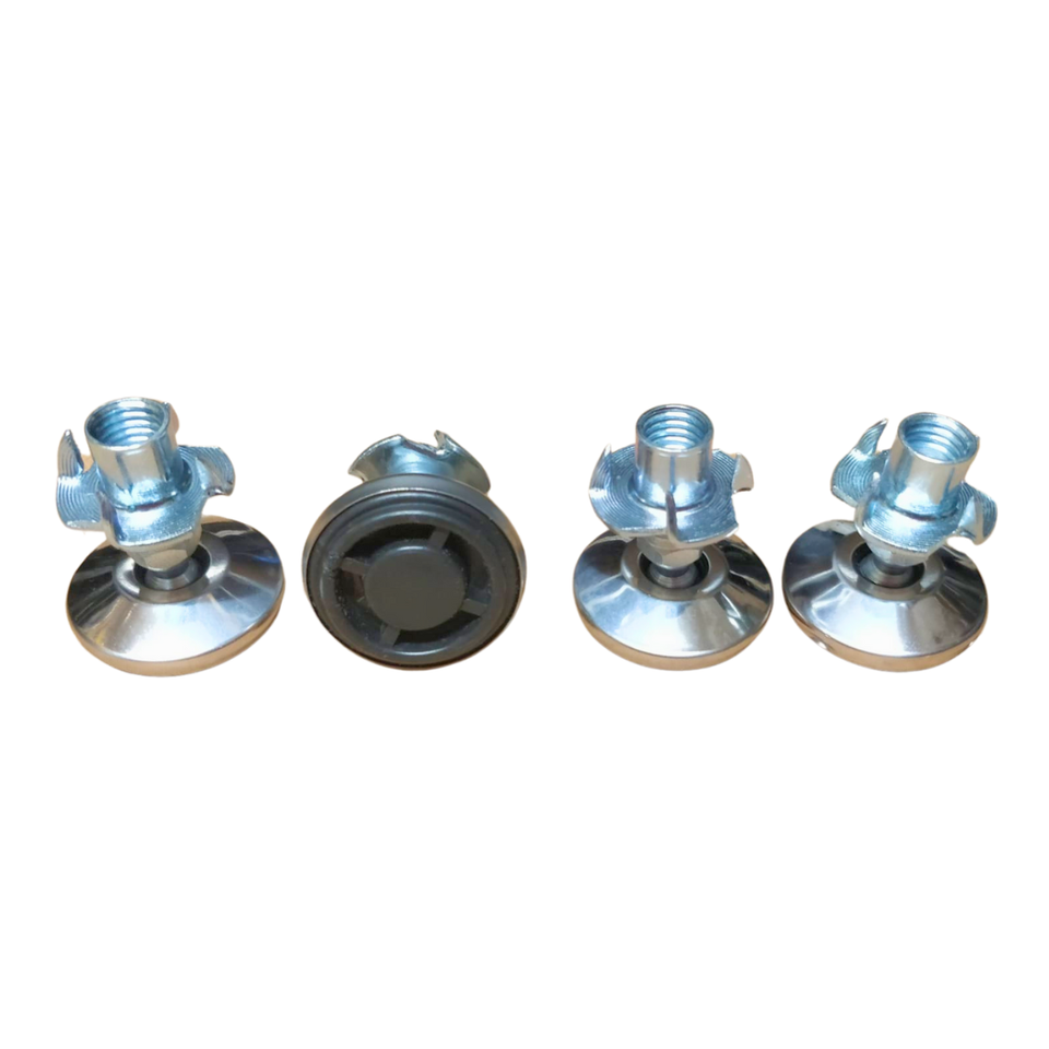 Furniture Feet Height Adjustable Levelling Feet Chrome M6 M8 M10 with ...