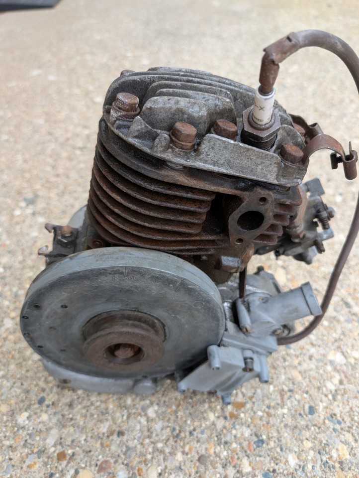 Vintage Whizzer J Model Engine Motor Motorbike Original Schwinn Bike | eBay