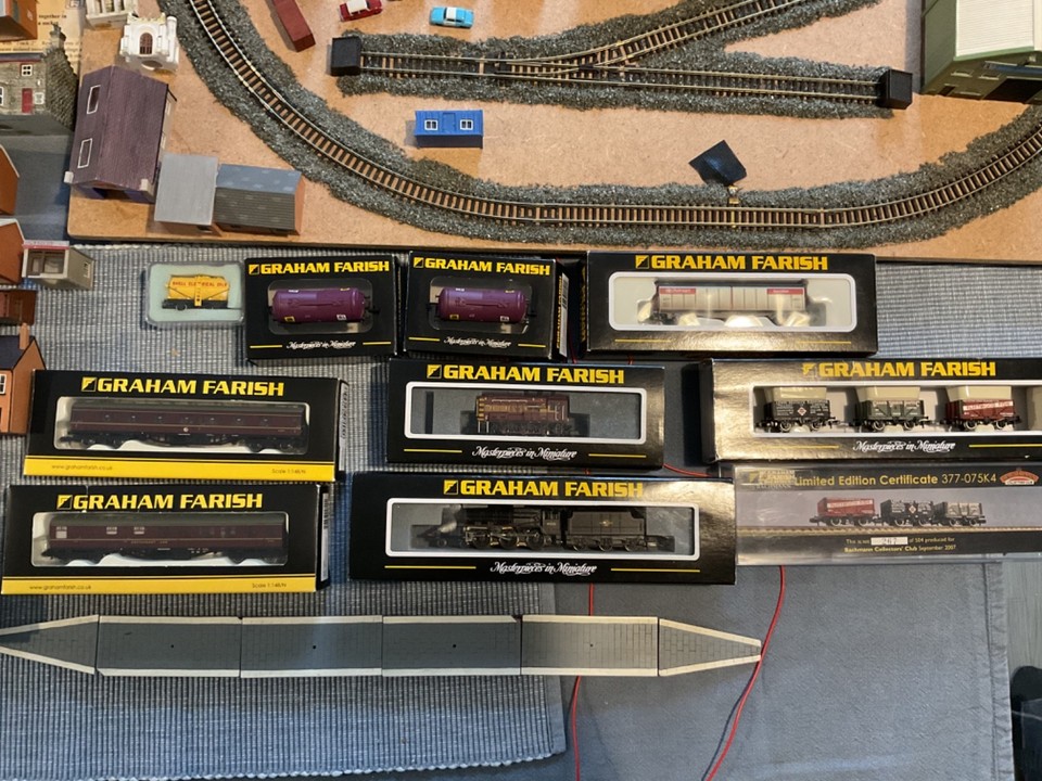 N Scale Model Railway Layout | eBay UK