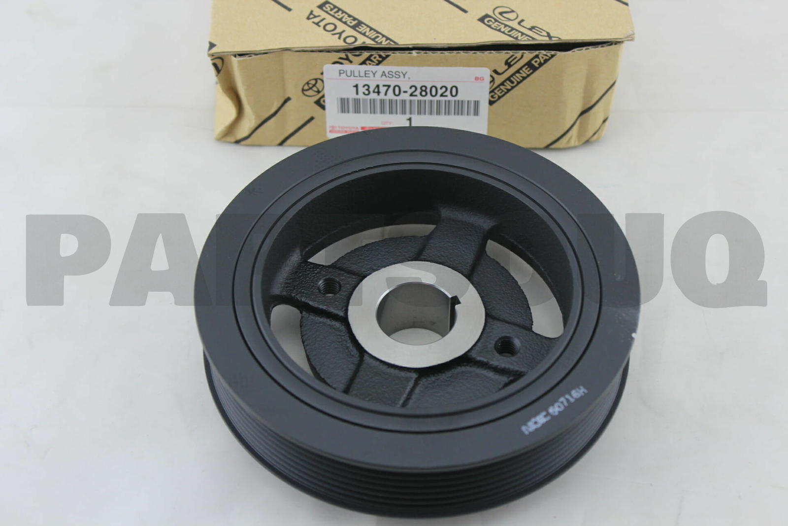 1347028020 Genuine Toyota PULLEY, CRANKSHAFT 13470-28020 | eBay