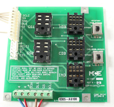 MCE Elevator Board HC-HBF Rev 0-0 | eBay