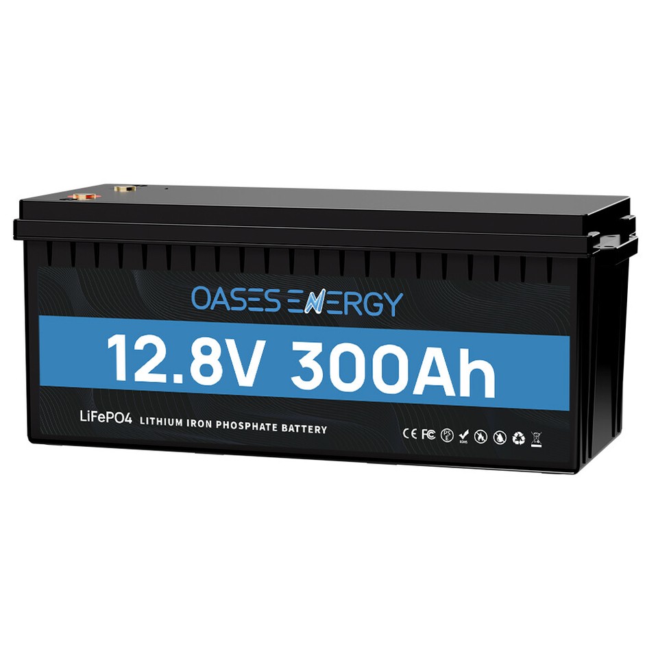 GLCE ENERG 12V 300Ah LiFePO4 Lithium Battery 6000 Cycle 24V/36V/48V For ...