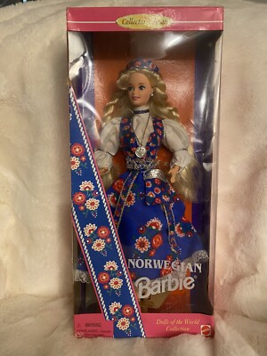 Authentic Brand New Vintage Collector Edition 1995 Norwegian Barbie ...