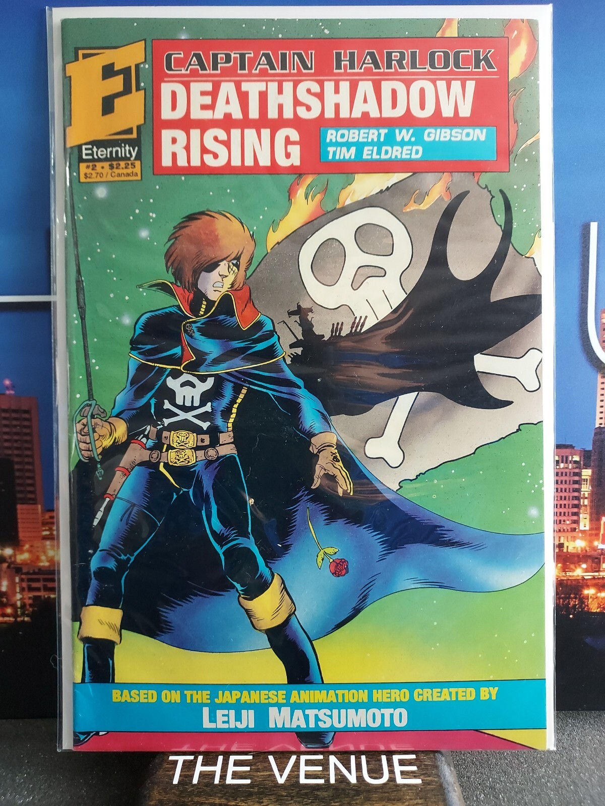 CAPTAIN HARLOCK Deathshadow Rising #2 1989 Eternity Comic Book | eBay