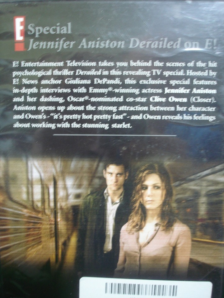 Derailed Bonus Disc DVD Walmart Exclusive Jennifer Aniston Clive Owen ...