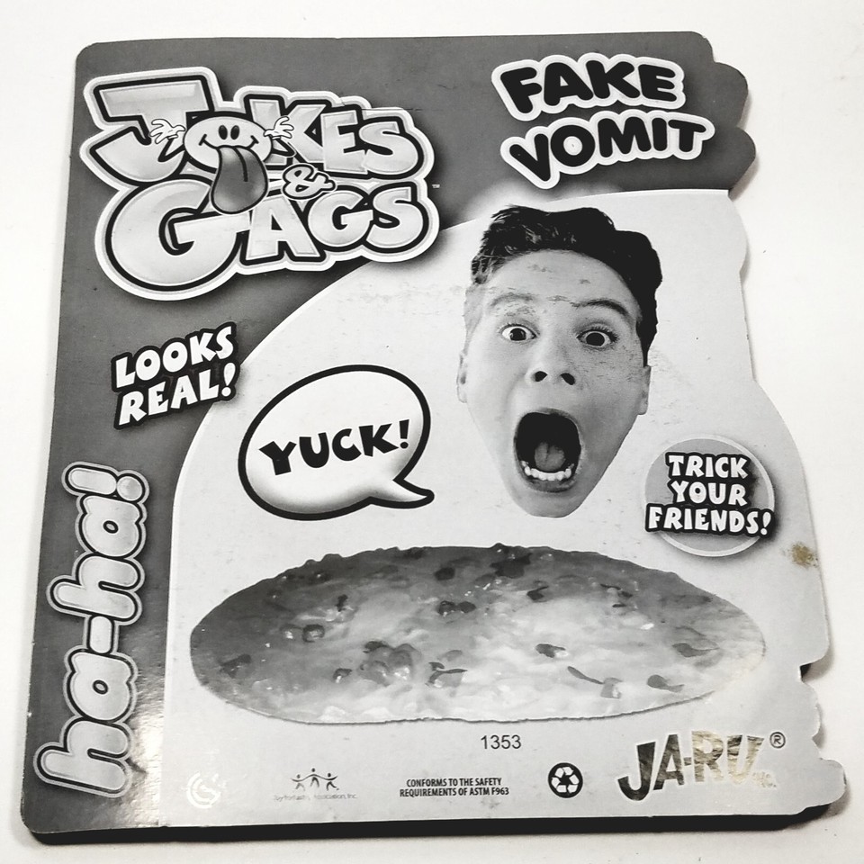 Jokes N Gags Fake Vomit Prank For Friends | eBay