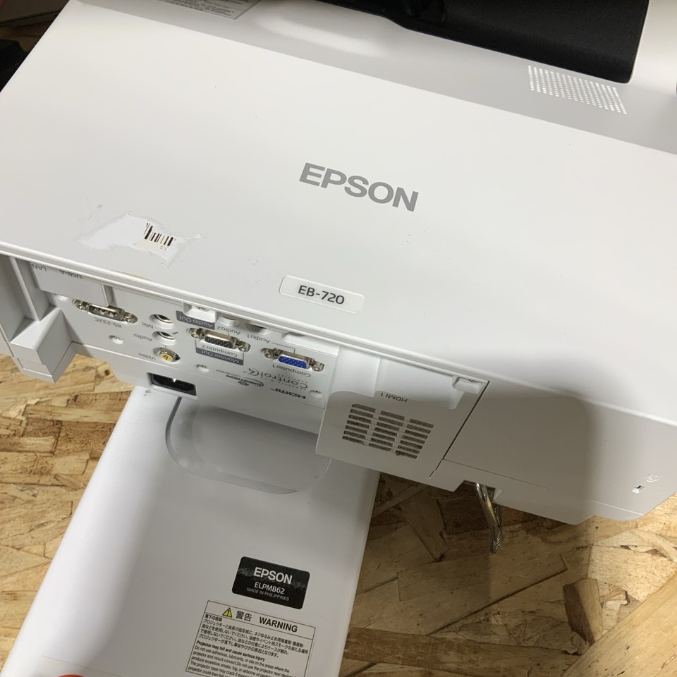 Epson EB-720 3800 Lumens Laser XGA 20K Hours Life Projector 2,500Hours ...