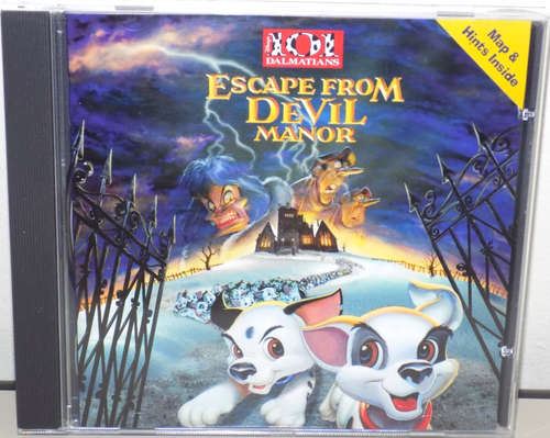 101 DALMATIONS ESCAPE FROM DEVIL MANOR PC GAME 1997 | eBay