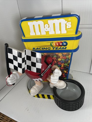 M&M's Racing Team - Candy Dispenser Collectible Nascar Race Candies ...