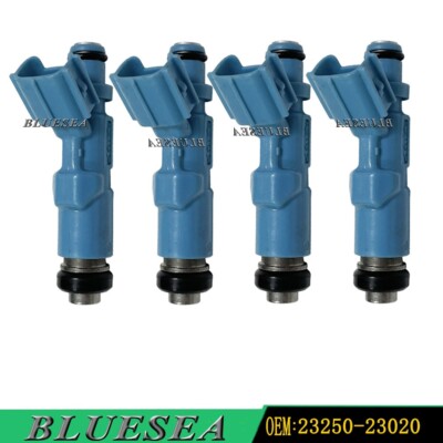 4 PC fuel injector 23250-23020 FOR 1999-2005 Toyota Yaris Vitz 1.0 1.3L ...