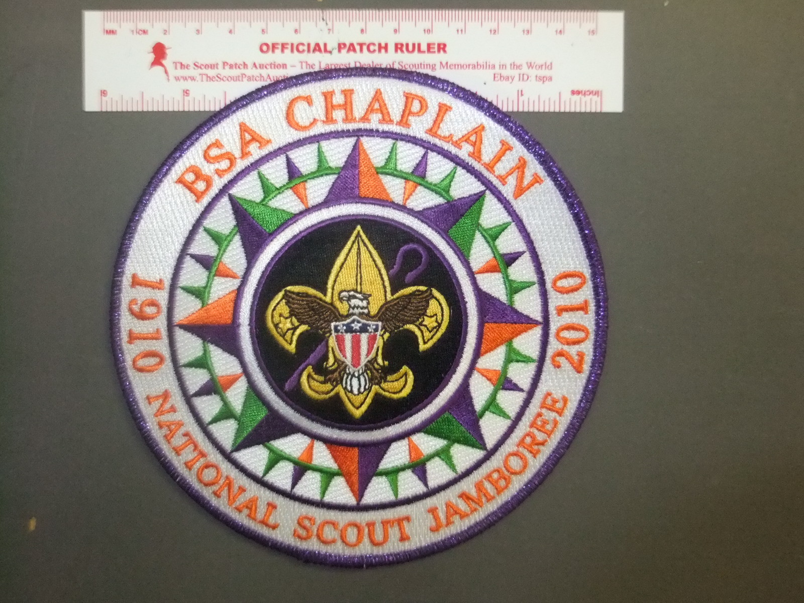 Boy Scout 2010 NJ BSA Chaplain jacket patch 3863FF | eBay