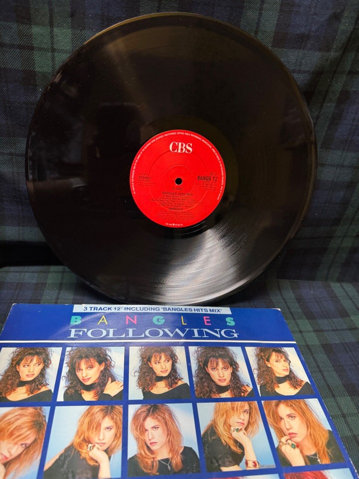 Bangles Following 3 Track 12" Including Bangles Vinyl LP | eBay