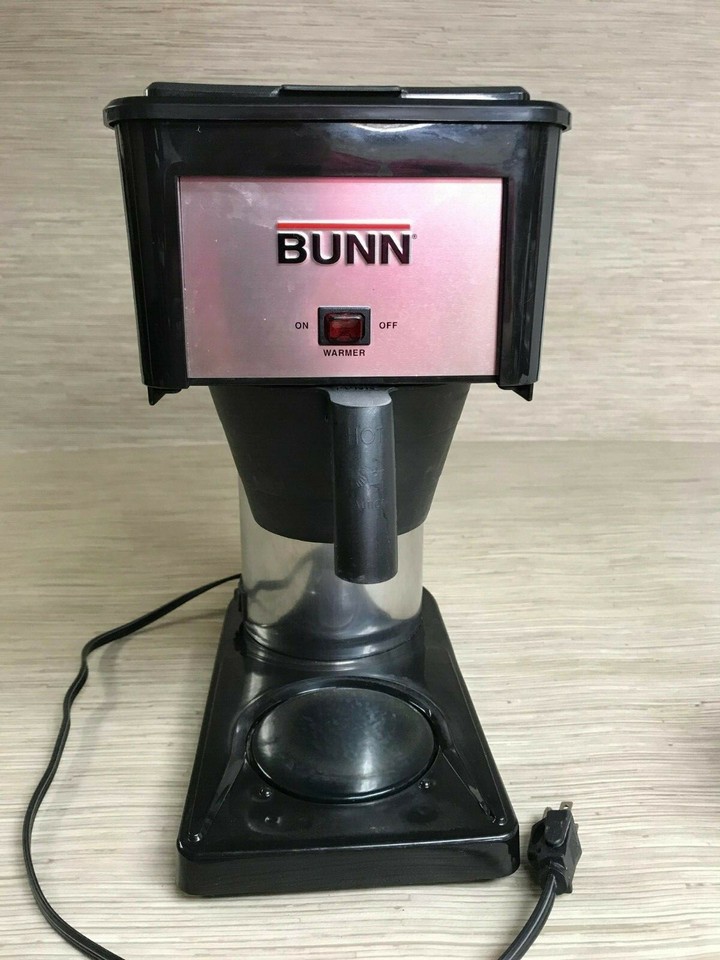 Bunn BXB Velocity Coffee Maker Black Silver Drip Basket Filter 10 C ...