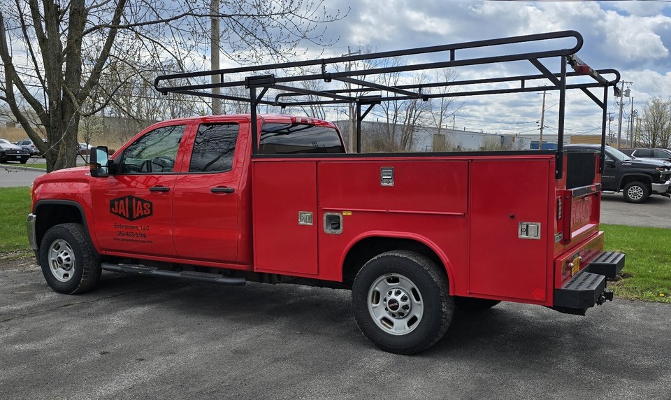 2019 GMC Truck Reading Service Body and Ladder Rack | eBay