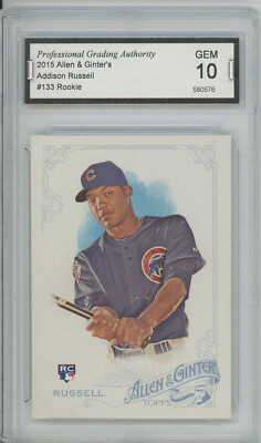 2015 Allen & Ginter's - #133 Addison Russell - PGA 10 - RC | eBay