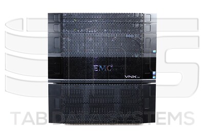 EMC VNX5200 Unified System w/ 5x 300GB 15K HDD, 6x 200GB SSD, 60x 3TB 7 ...