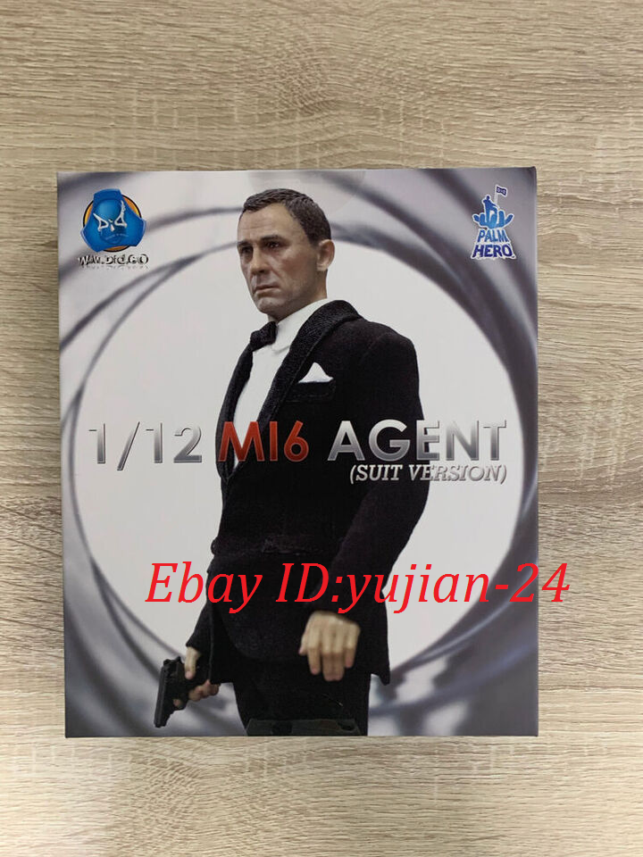 1/12 DID XT80018 Agent 007 M16 James Bond Male Action Figure In Stock ...