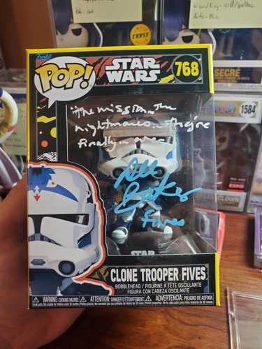 Funko Pop! Star Wars: The Clone Wars Clone Trooper Fives #768 Action ...