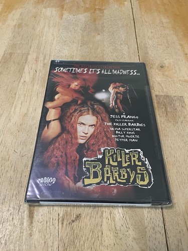 Killer Barbys (DVD, 2001) Jess Franco Brand NEW & Factory Sealed ...