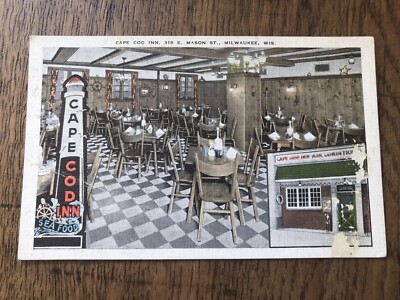Cape Cod Inn Milwaukee Wisconsin Postcard | eBay