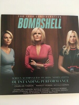 BOMBSHELL FYC DVD PROMO 2019 Charlize Theron Nicole Kidman Margot ...