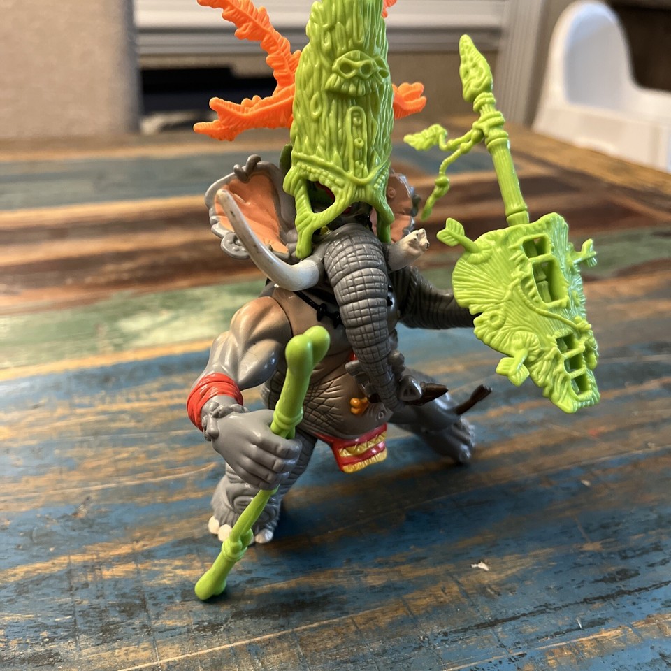 Vintage 1992 TMNT Doctor Dr. EL 100% Complete Action Figure Ninja ...