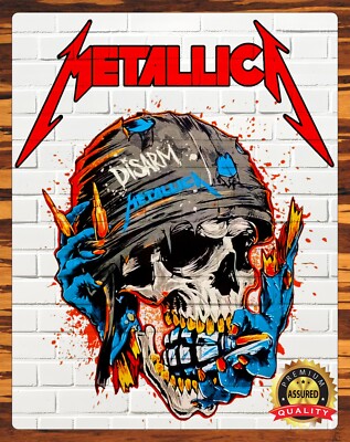 Metallica - Heavy Metal - Rock - Metal Sign 11 x 14 | eBay