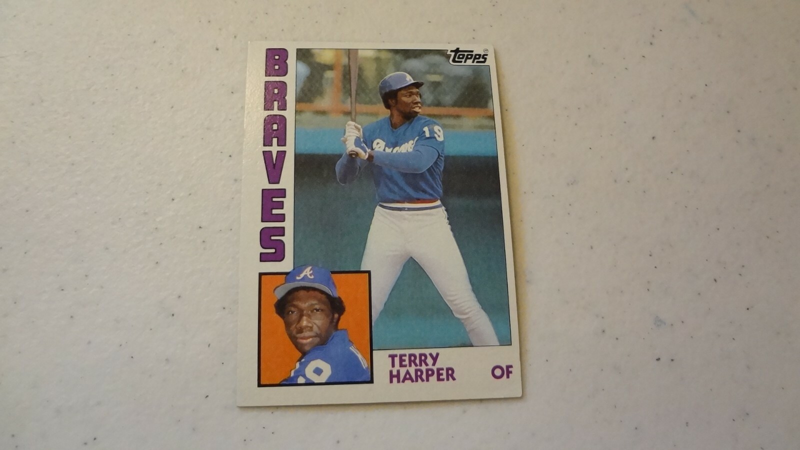 1984 TOPPS # 624 TERRY HARPER BASEBALL CARD | eBay