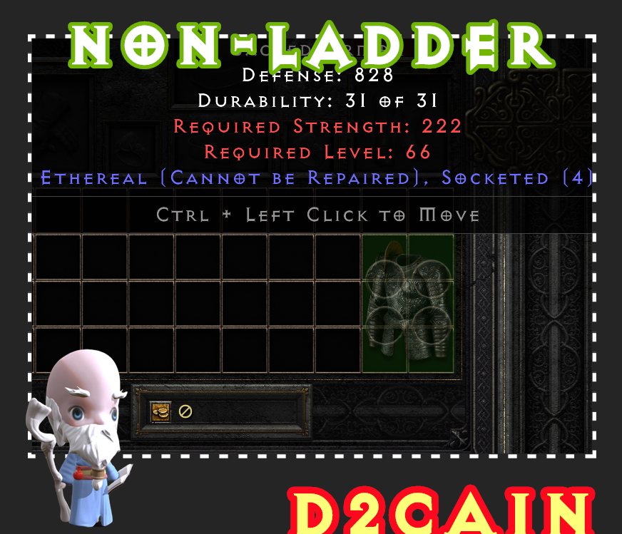 Diablo 2 D2R SC⭐️Non-Ladder⭐️3-4 OS Sacred Armor⭐️PC/SWITCH/PS | eBay