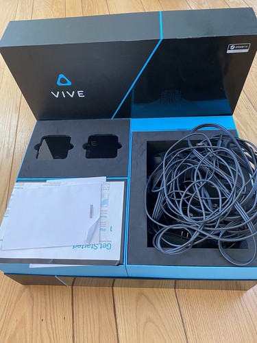HTC Vive VR Headset Complete Set Full Kit System Virtual Reality ...